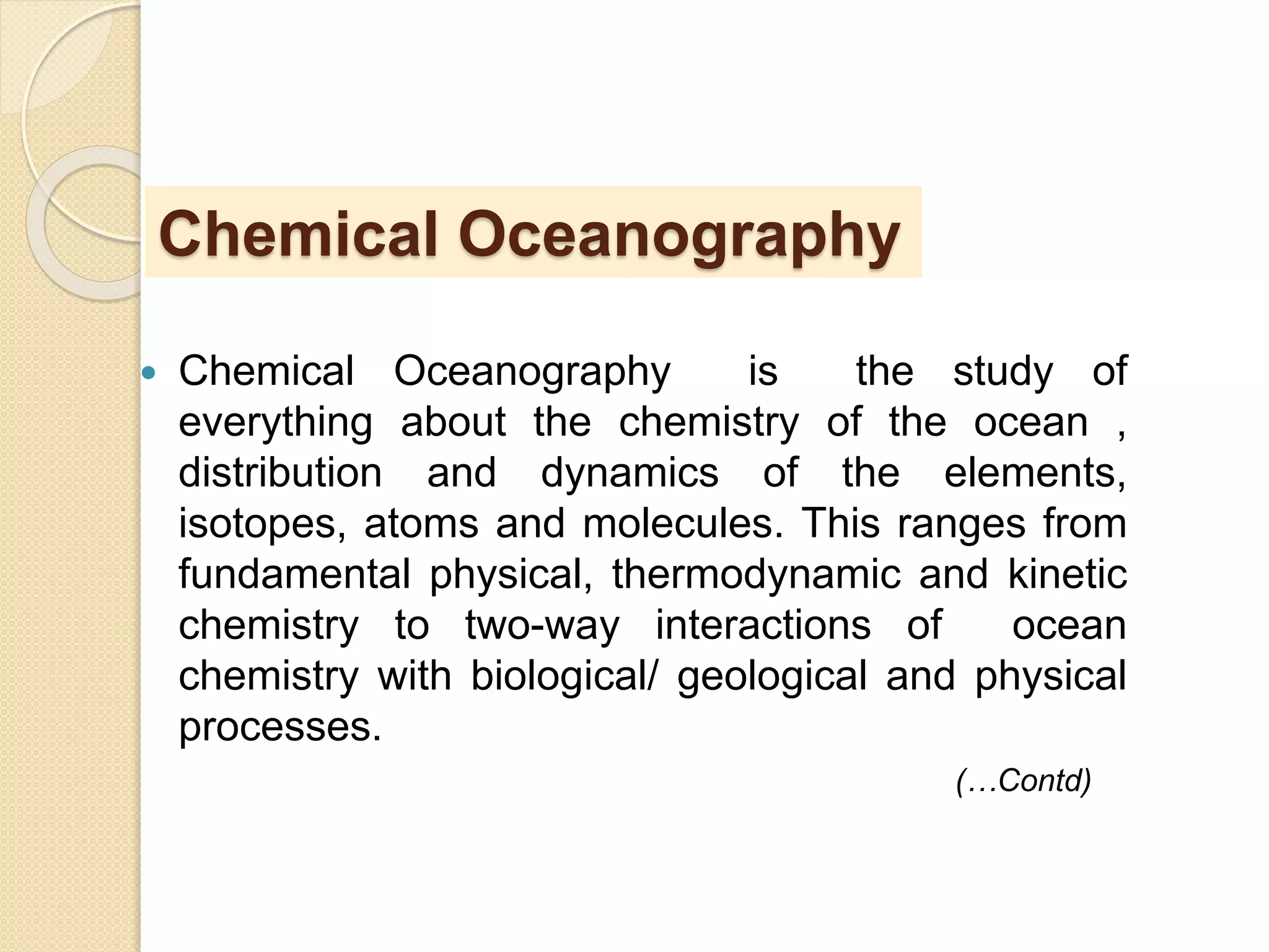 Physical Oceanography | PPTX
