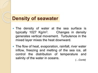 Physical Oceanography | PPTX