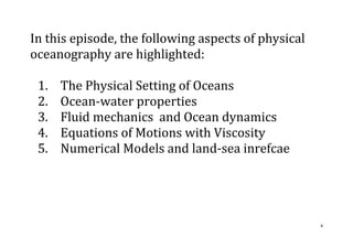 Physical oceanography | PDF