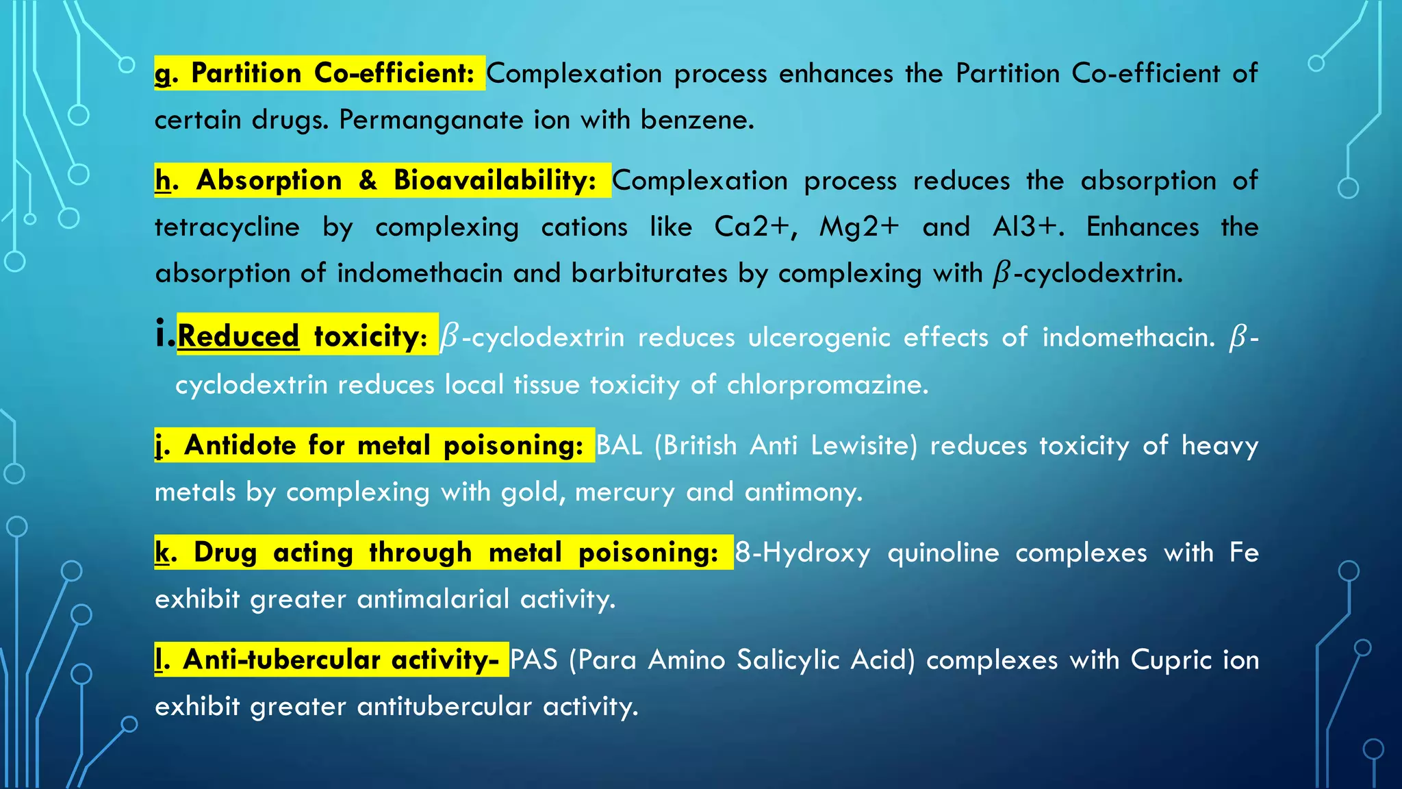 Complexation and Protein Binding | PDF