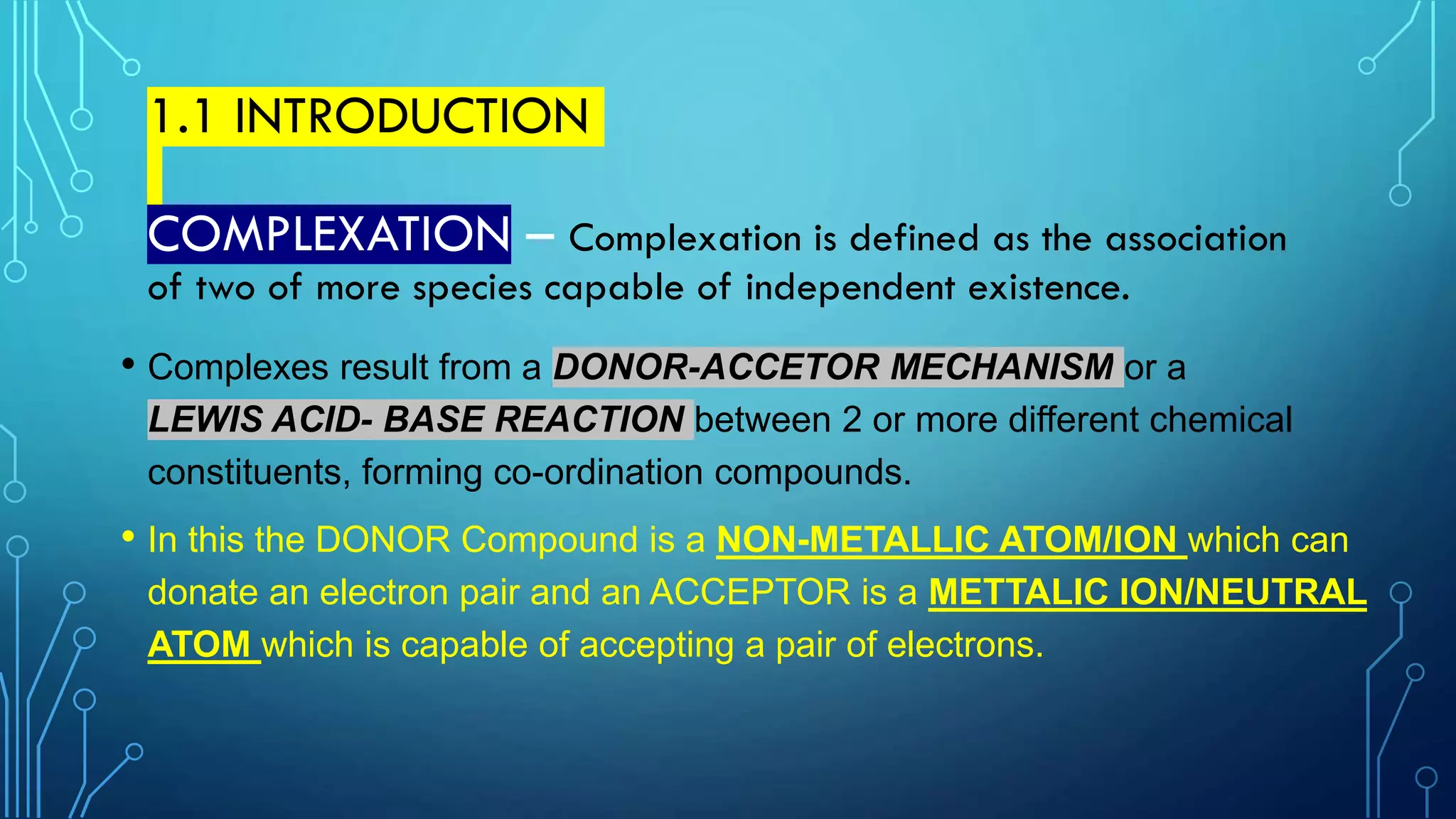 Complexation and Protein Binding | PDF