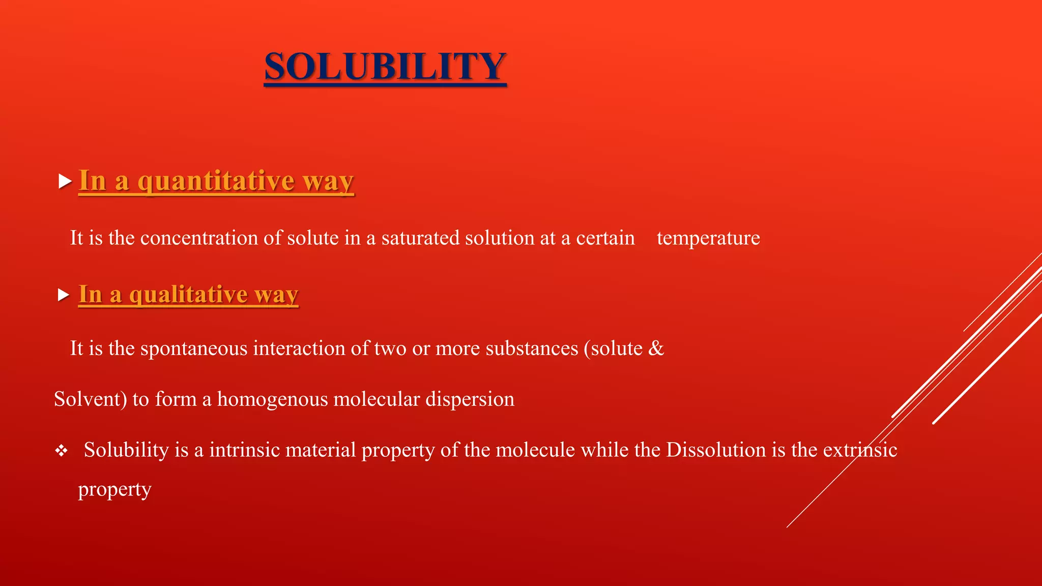 Physical pharmacy i third semester (unit-i) solubility of drug | PPTX
