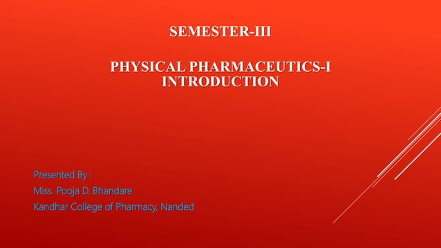 Physical pharmacy i third semester (unit-i) solubility of drug | PPTX ...