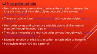 Physical pharmacy i third semester (unit-i) solubility of drug | PPTX