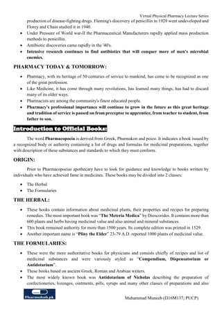 Physical Pharmacy Lecture 2 | PDF