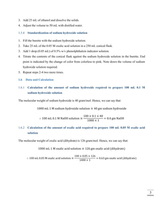 Physical Pharmacy-I lab | PDF