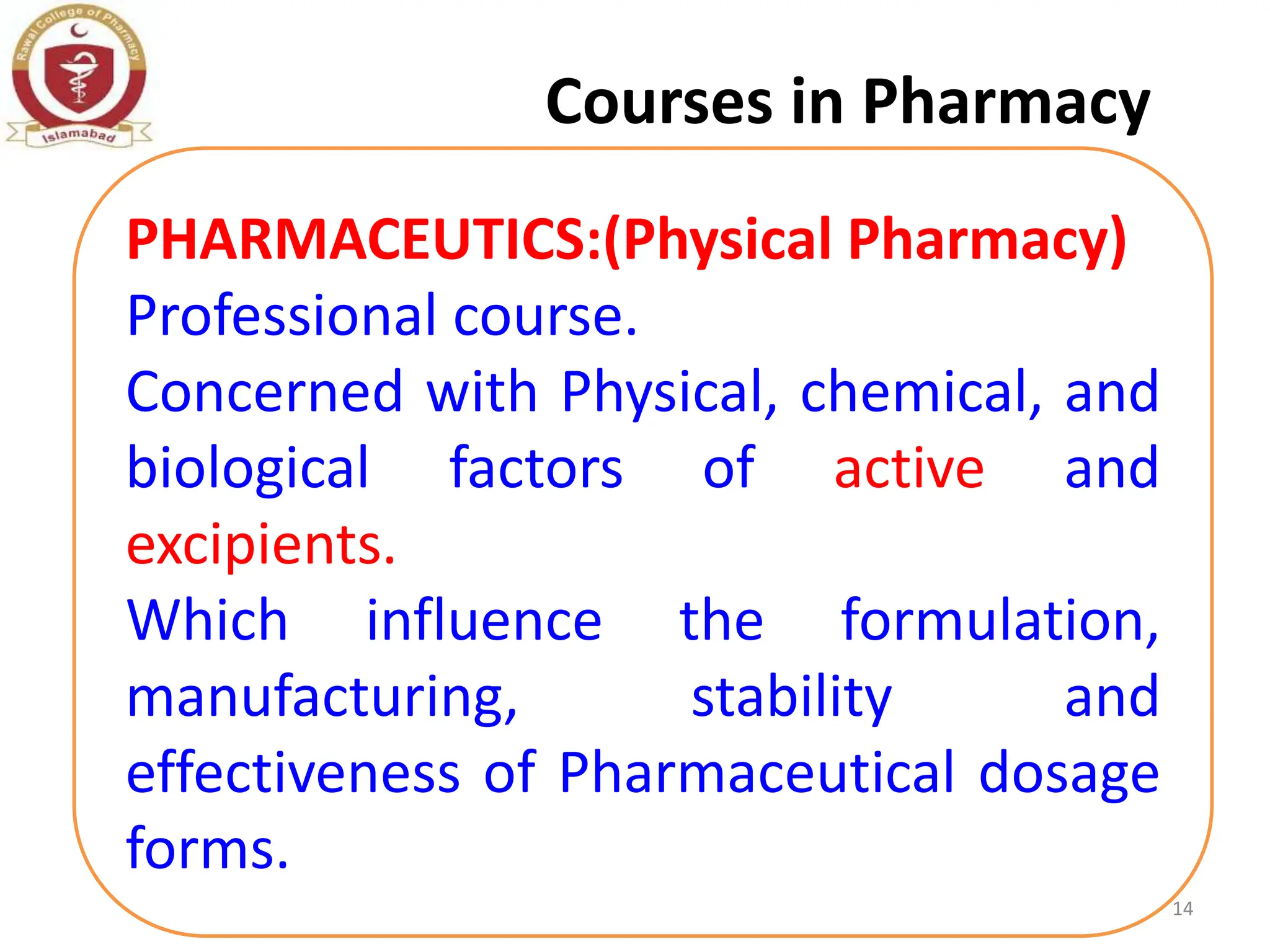 Introduction to Pharmacy & Retail Pharmacy | PPTX