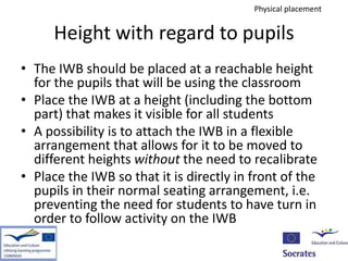 Physical placement of an iwb | PPT