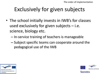 Physical placement of an iwb | PPT