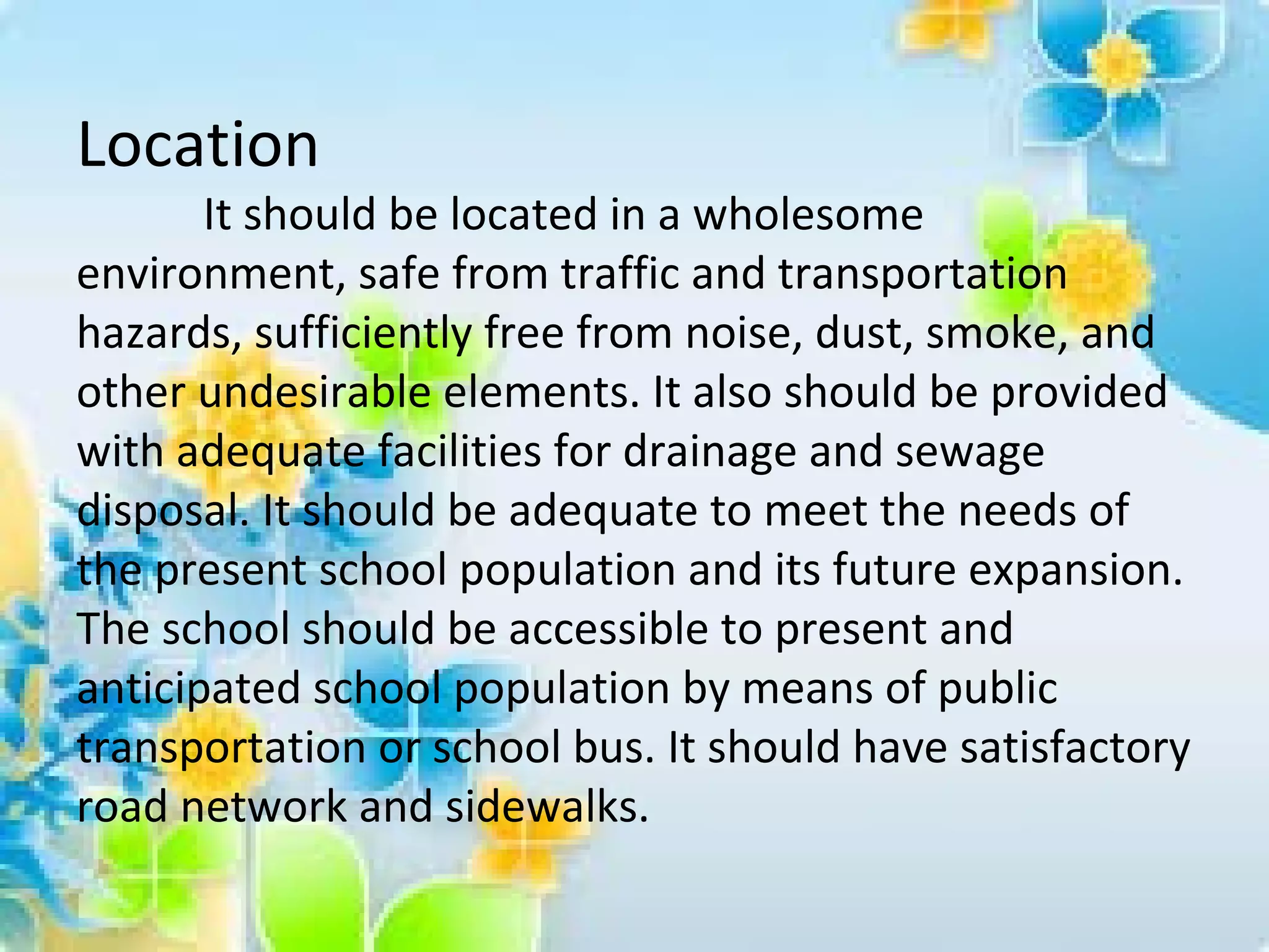 Physical plant and facilities in educational management | PPT