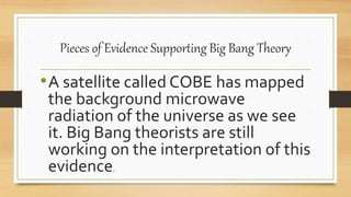 Physical Science: Big Bang Theory (Kobd) | PPTX