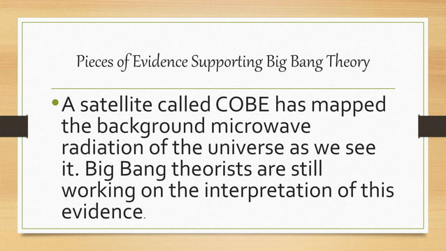 Physical Science: Big Bang Theory (Kobd) | PPTX