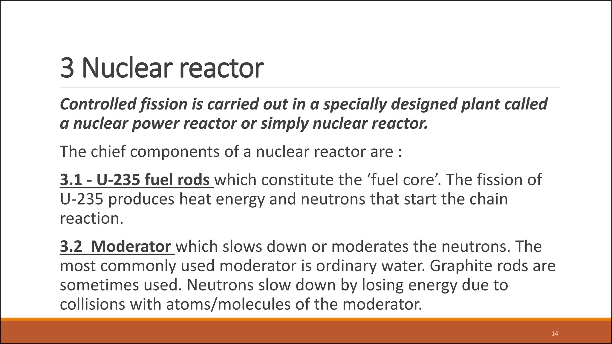 Nuclear reactor.ppt | Chemistry | Science