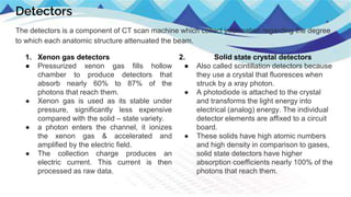Physical principle of Computed Tomography (Scanning principle & Data ...