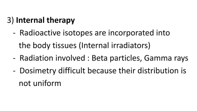 Physical principles of radiotherapy(1) | PPTX