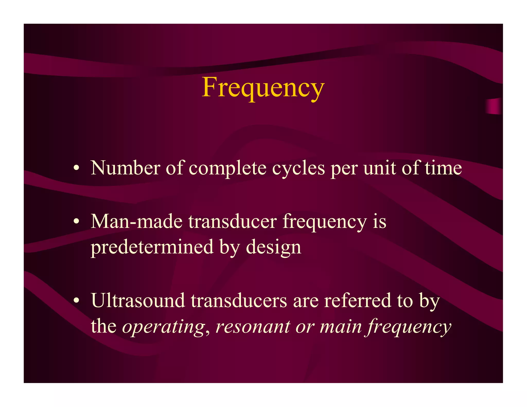 Physical Principles Of Ultrasound | PDF