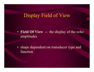 Physical Principles Of Ultrasound | PDF
