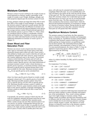 Physical properties and moisture relations of wood | PDF