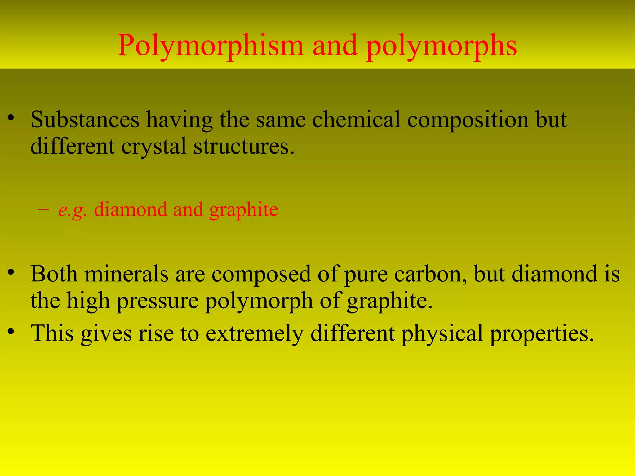 Physical properties of crystals or minerals | PPT