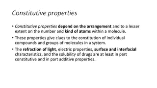 Physical properties of drug molecules sb | PDF