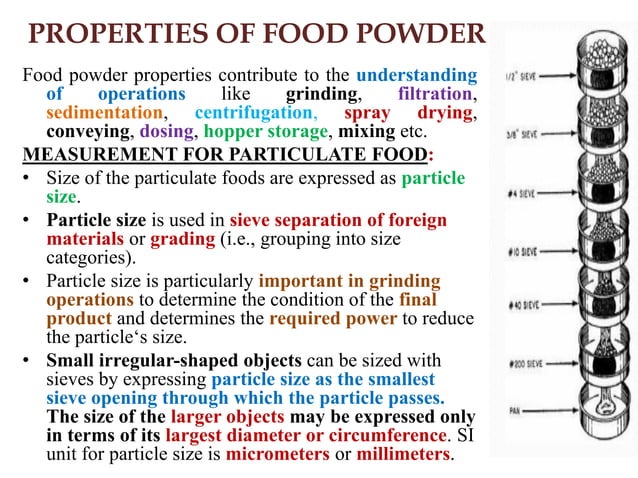 physical properties of food material.pdf | Physics | Science