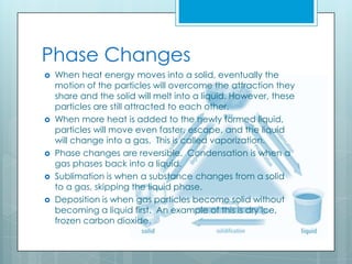 Physical properties of matter | PPTX