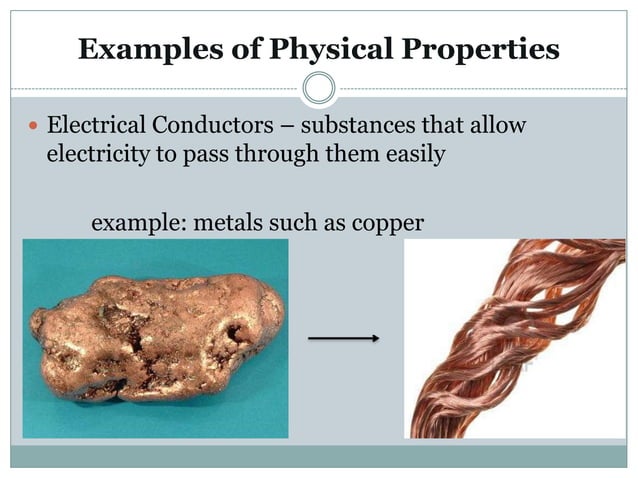 Physical properties of matter | PPTX | Chemistry | Science