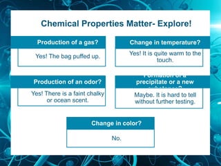 Physical Properties of Matter Science 11 | PDF