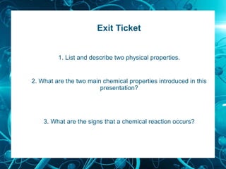 Physical Properties of Matter Science 11 | PDF