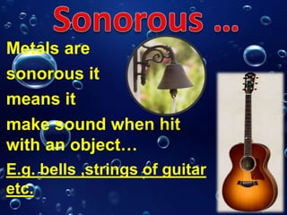 Sonorous Definition