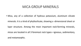 pHYSICAL AND CHEMICAL pROPERTIES OF MINERALS.pptx