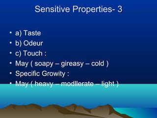 Physical properties of minerals 2008 | PPT