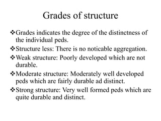 Physical properties of soils | PPTX