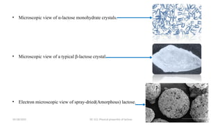 Physical Property of Lactose in Milk.pptx