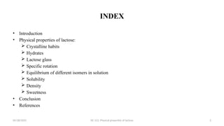 Physical Property of Lactose in Milk.pptx