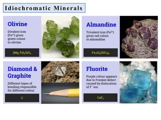 Physical prop of minerals | PPTX