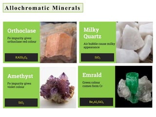 Physical prop of minerals | PPTX