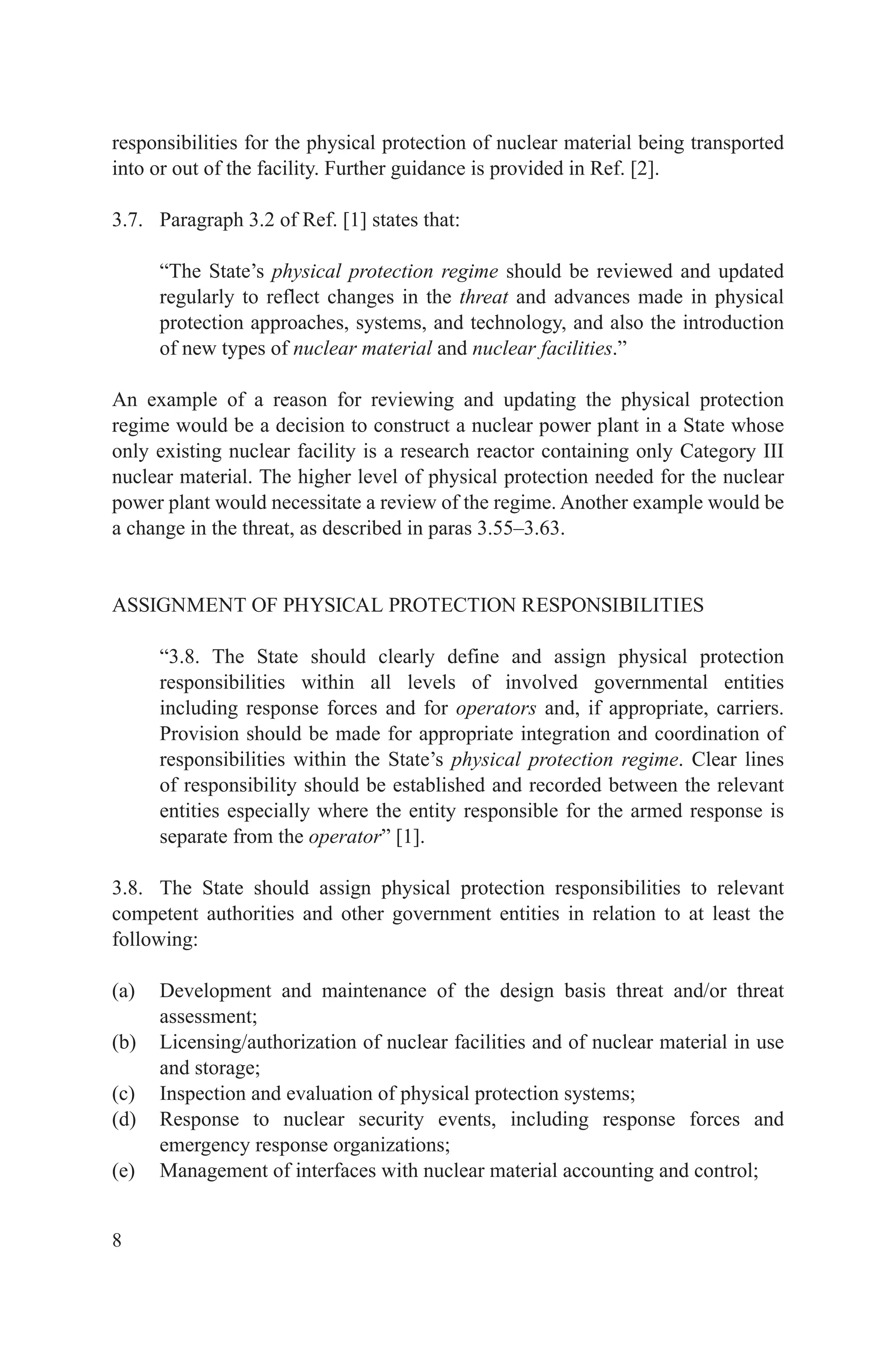 Physical Protection of Nuclear Material and Nuclear Facilities | PDF