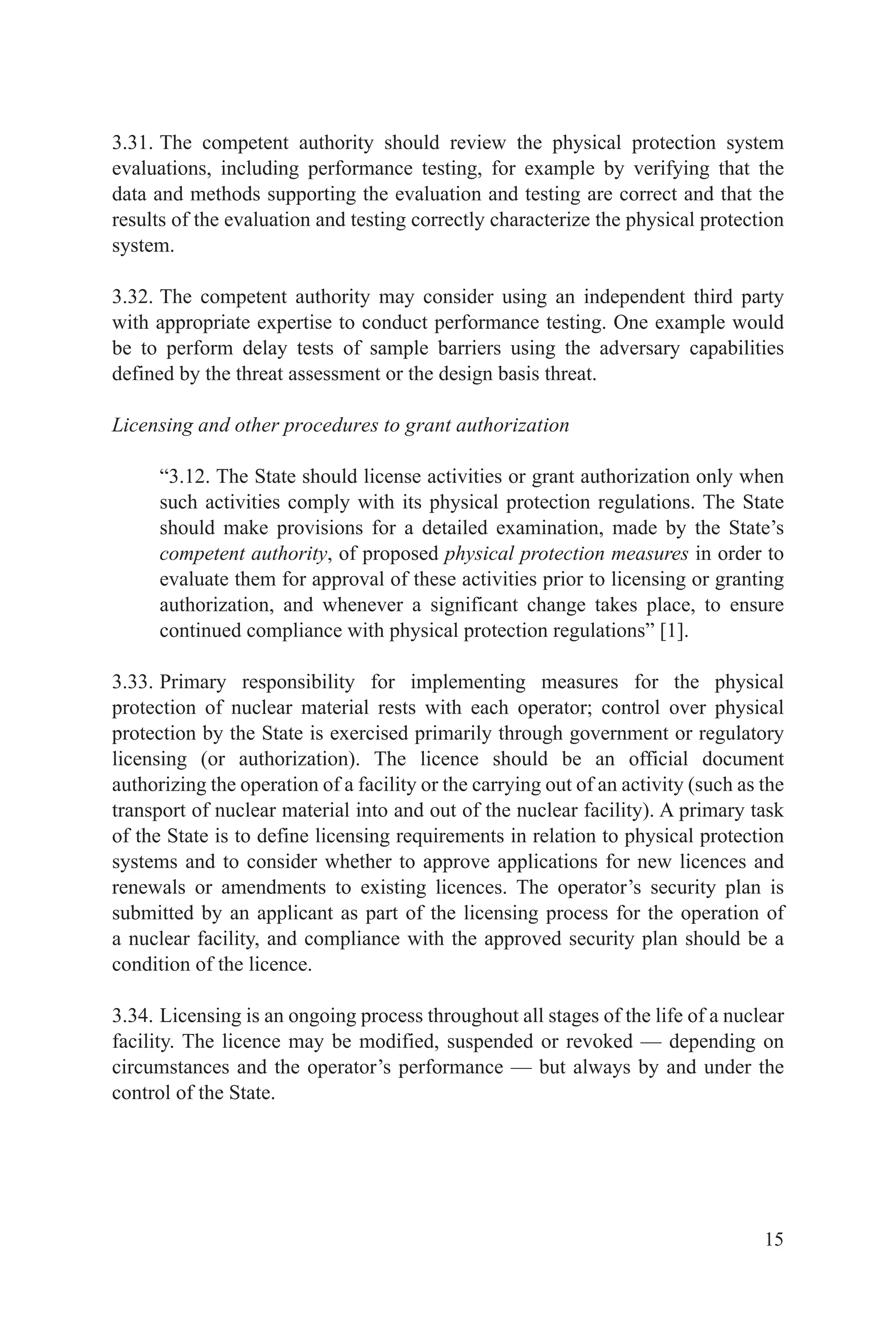 Physical Protection of Nuclear Material and Nuclear Facilities | PDF