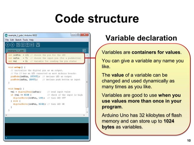 Physical prototyping lab1-input_output (2) | PPT | Programming Languages | Computing