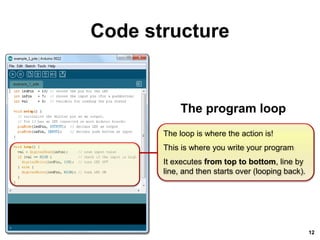 Physical prototyping lab1-input_output (2) | PPT | Programming Languages | Computing