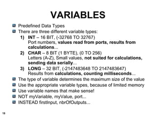 Physical prototyping lab1-input_output (2) | PPT | Programming Languages | Computing