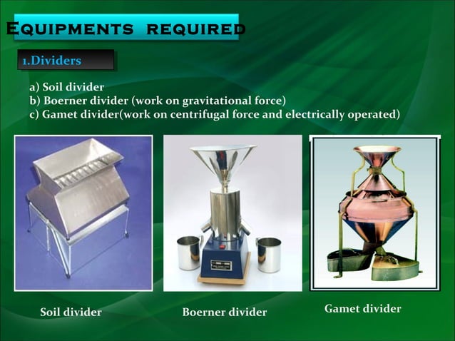 Physical purity analysis of samples of different crops | PPT ...