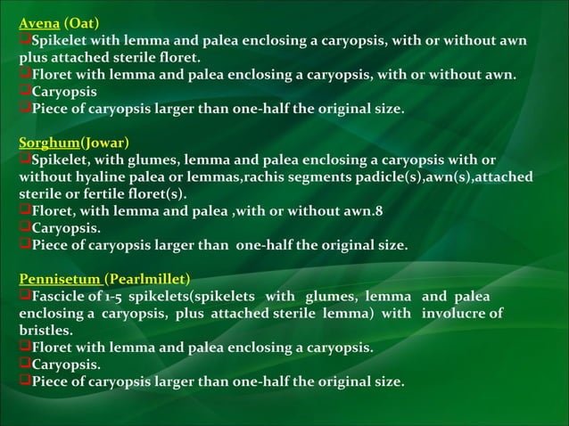 Physical purity analysis of samples of different crops | PPT ...