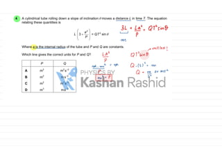 Physical Quantities (physics) - cambridge | PDF | Physics | Science