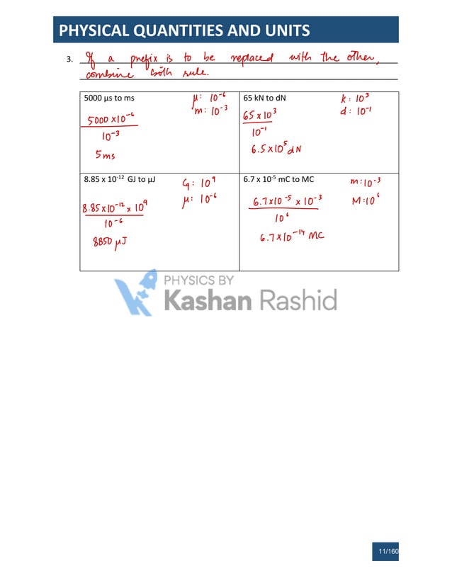 Physical Quantities (physics) - cambridge | PDF | Physics | Science