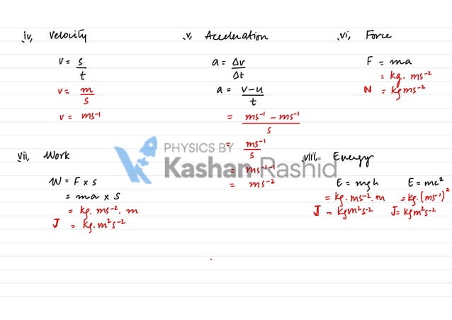 Physical Quantities (physics) - cambridge | PDF | Physics | Science