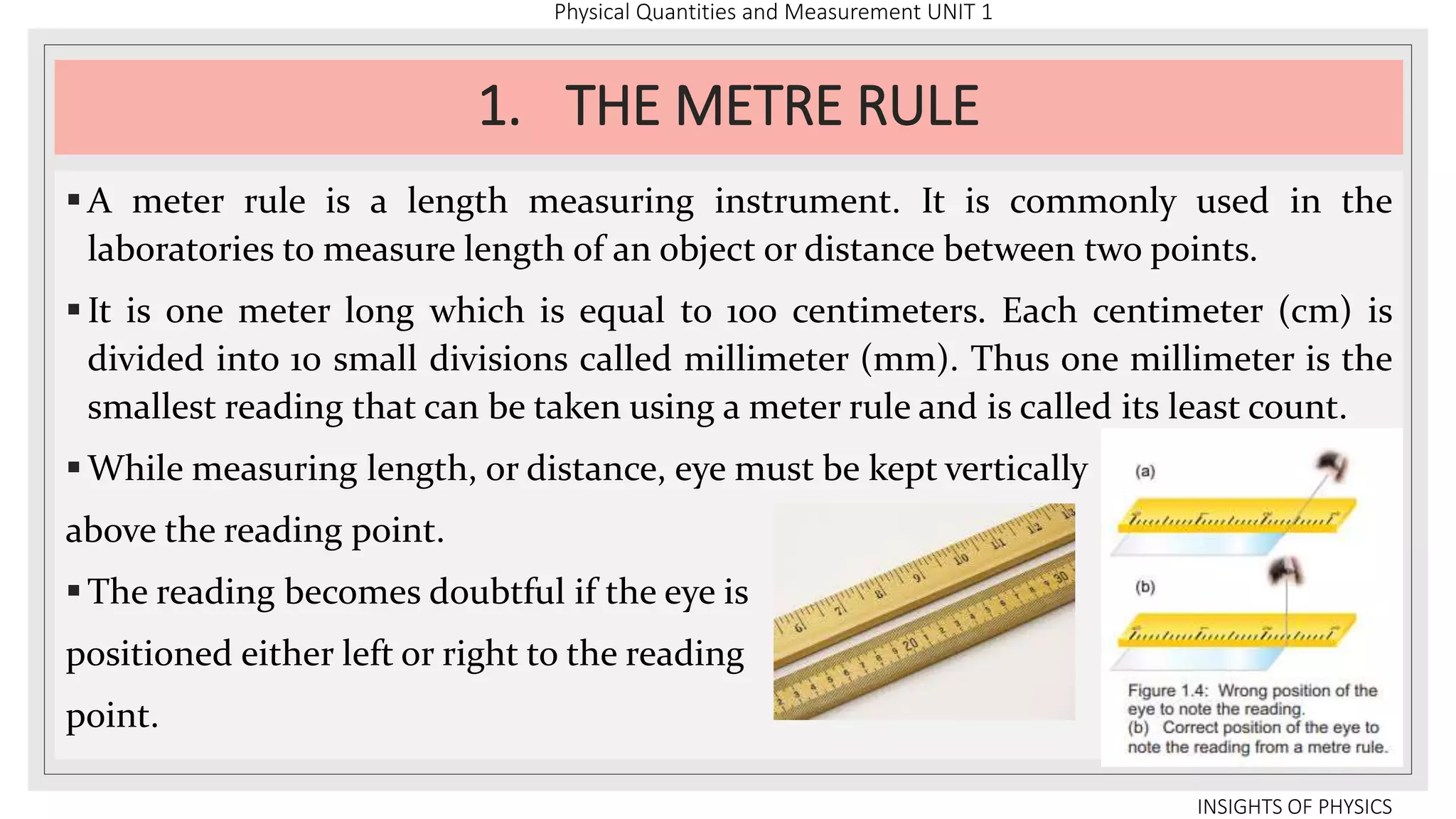 Physical quantities and measurement | PPTX
