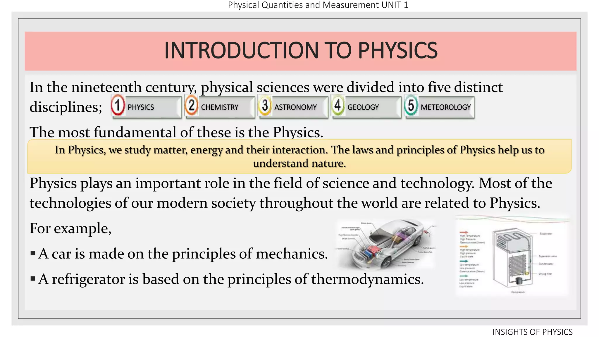 Physical quantities and measurement | PPTX