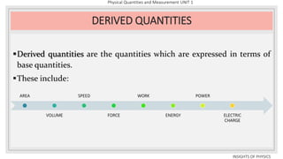 Physical quantities and measurement | PPTX